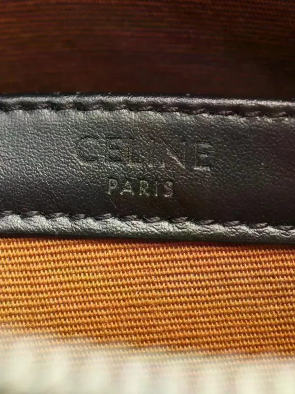 Celine 2000-2026 Medium Triomphe Coated Canvas Messenger Bag Crossbody Bag