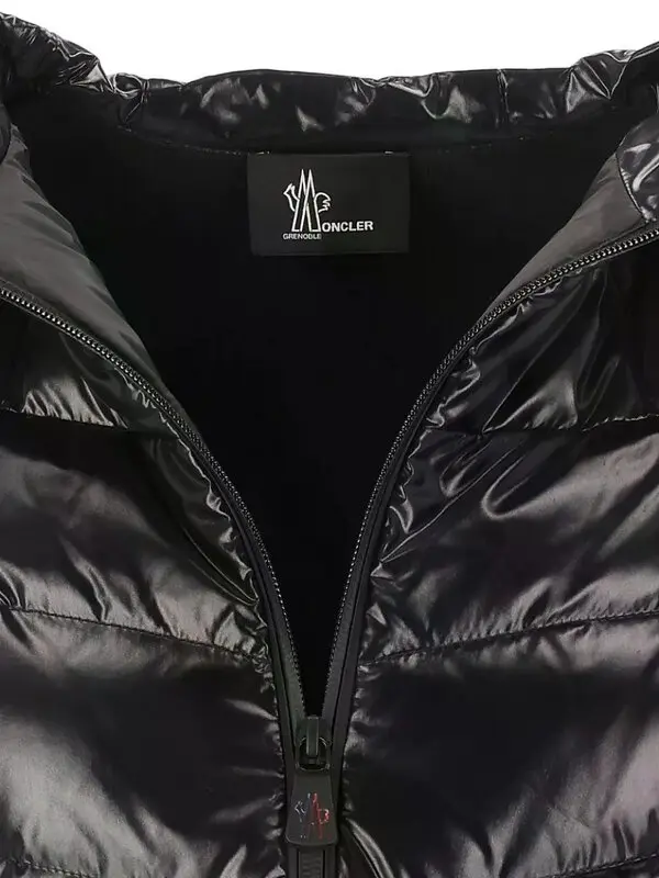 Moncler Quilted-panel Drawstring Hoodie