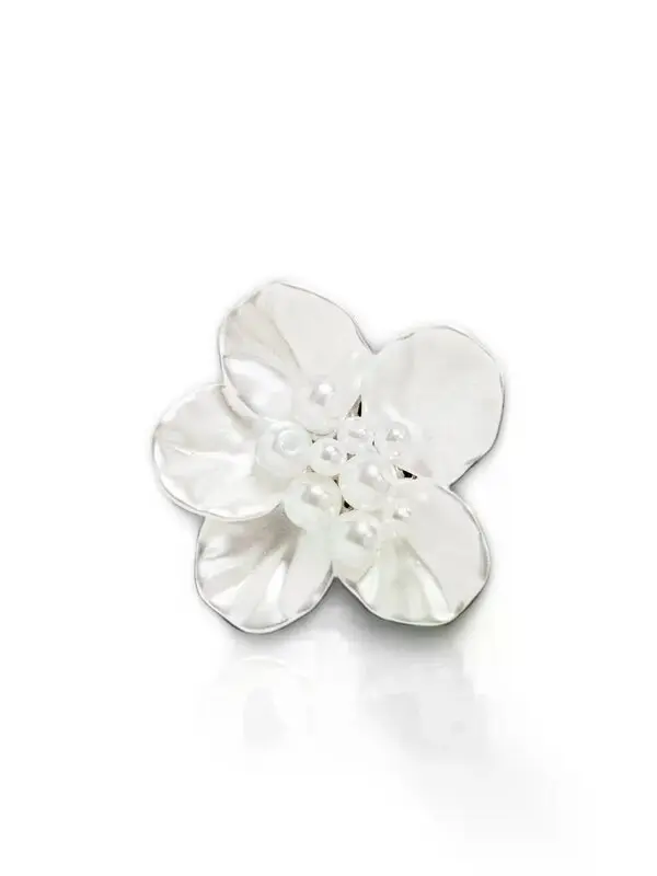 SELF-PORTRAIT Pearl Flower Earrings
