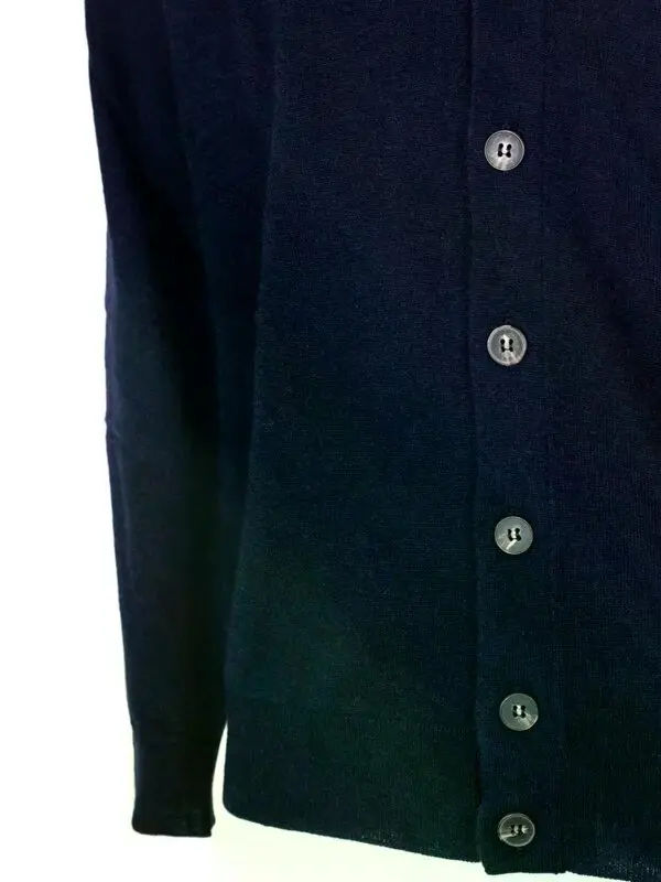 KANGRA Fine-knit V-neck Cardigan