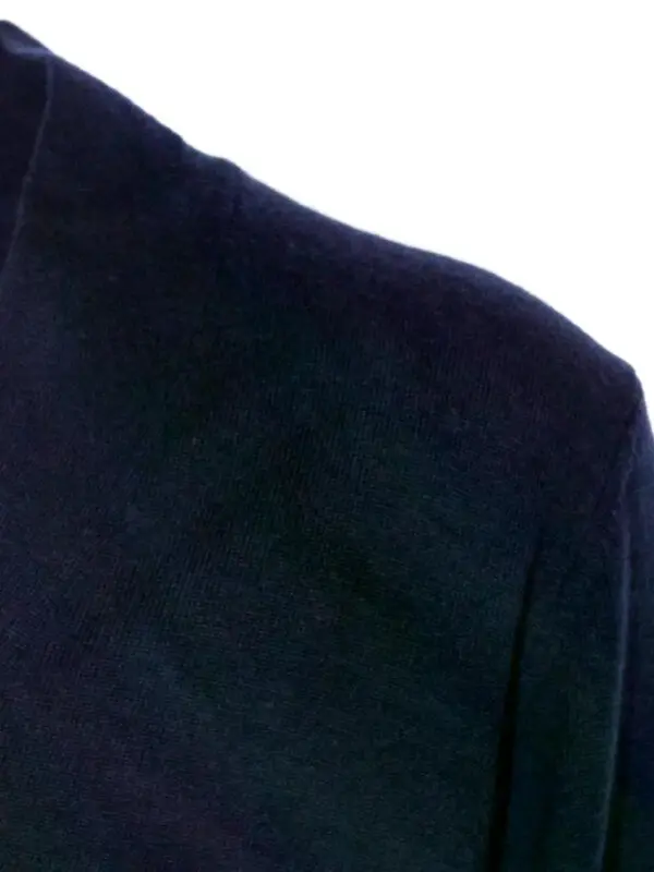KANGRA Fine-knit V-neck Cardigan