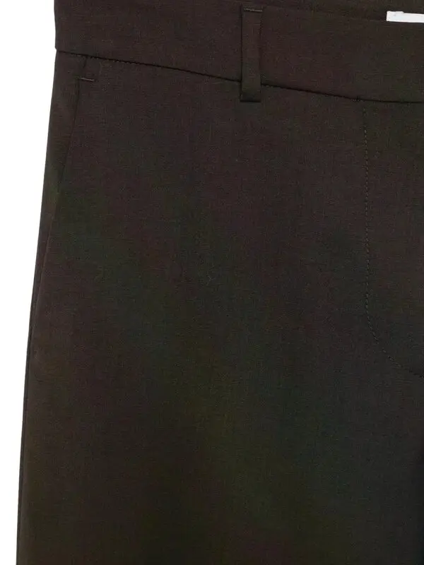 MANUEL RITZ Belt-loop Straight-leg Trousers