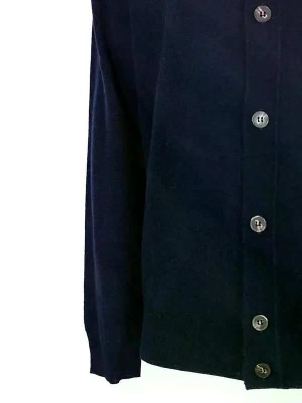 KANGRA High-neck Button-up Cardigan