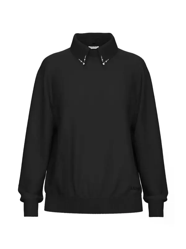 Liu Jo Crystal-embellished Sweatshirt - Black