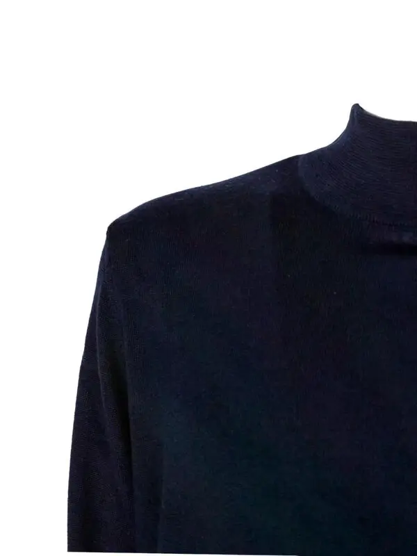 KANGRA Ribbed-trim Turtleneck Sweater