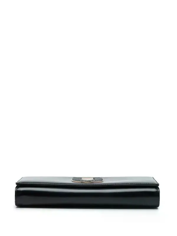 Dior 2016 Leather Sequin Diorama Wallet On Chain Crossbody Bag