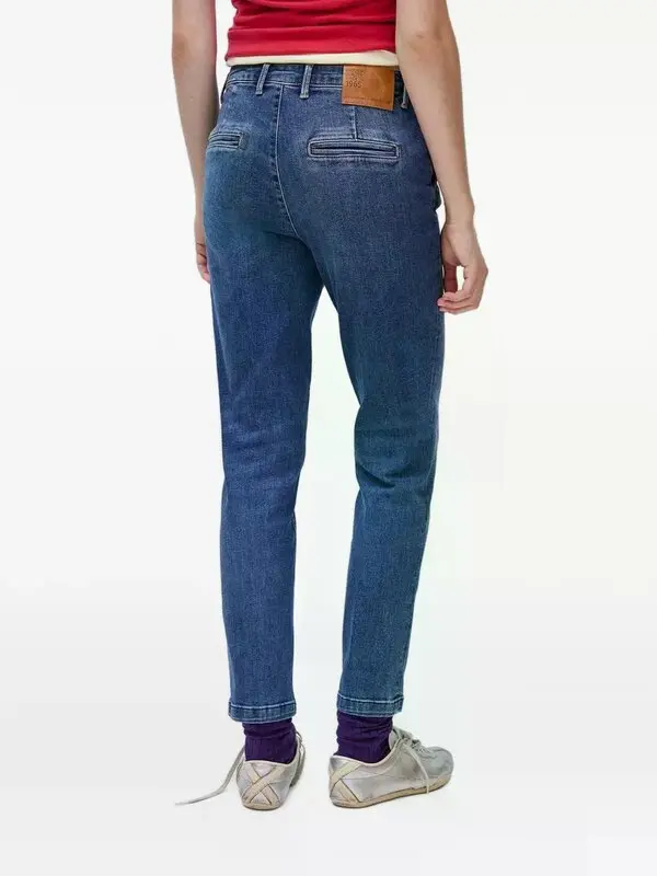 BENETTON Faded Straight-leg Jeans