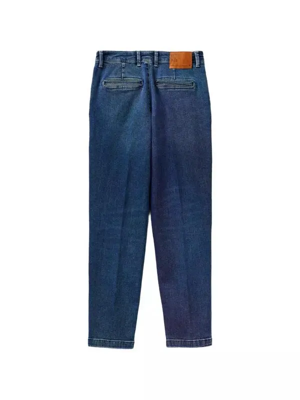 BENETTON Faded Straight-leg Jeans