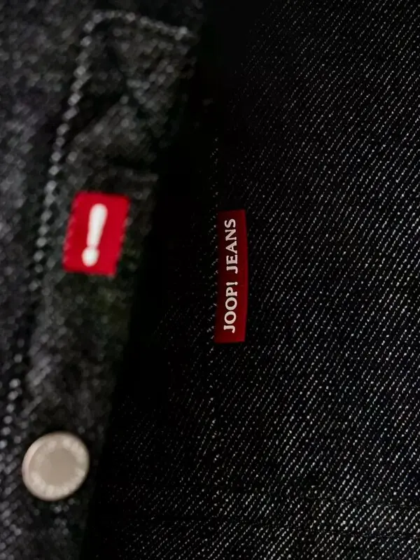 JOOP! Patterned-jacquard Denim Shirt