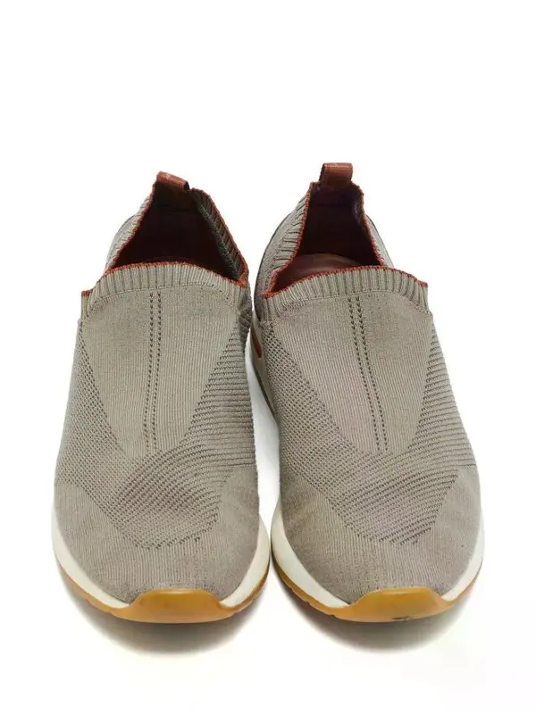 Loro Piana 360 Lp Flexy Walk Slip-on Sneakers - Grey