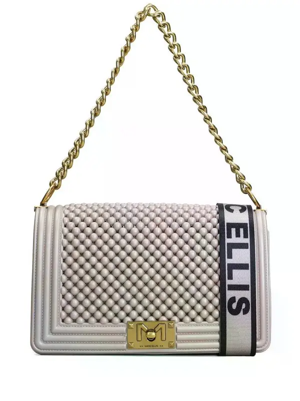 MARC ELLIS M Flat Ball Shoulder Bag - Neutrals