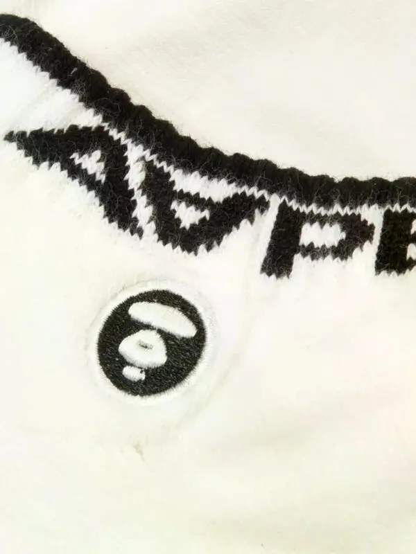 AAPE BY *A BATHING APE Moonface Embroidered Ankle Socks