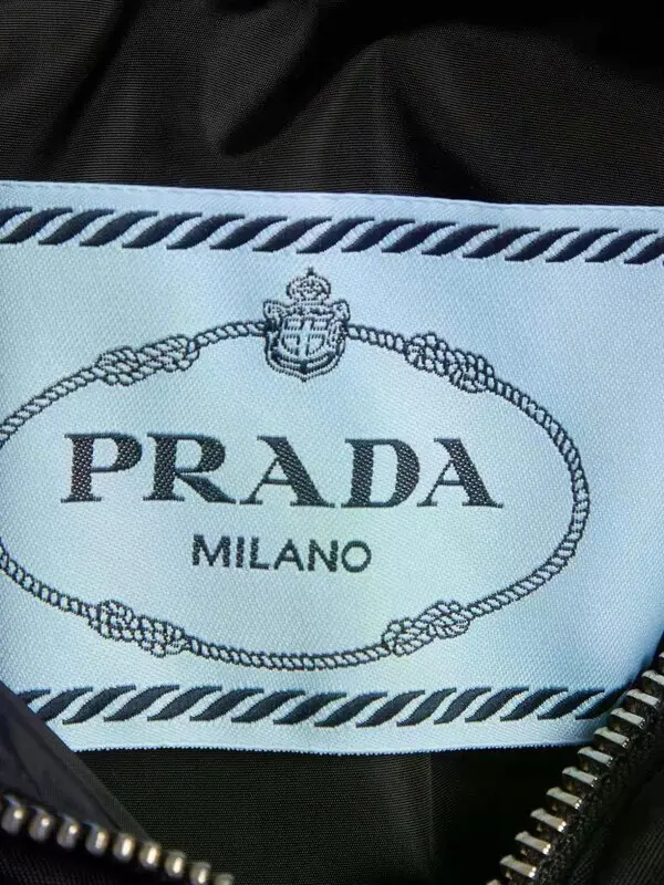 Prada Re-nylon Cropped Puffer Jacket
