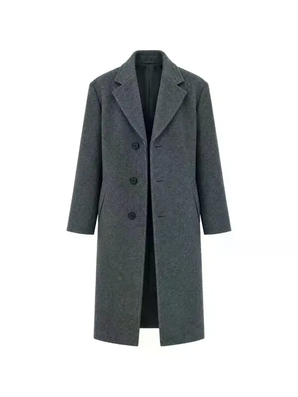 LOW CLASSIC Single-breasted Wool Coat