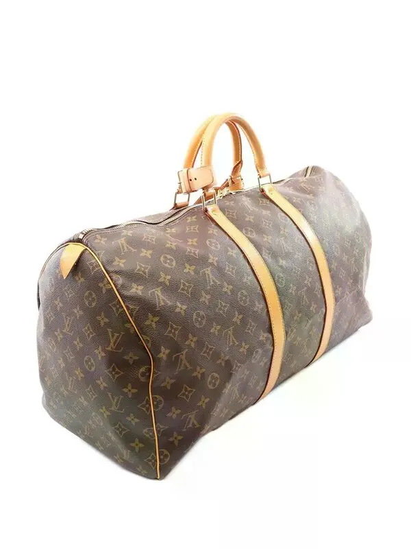 LOUIS VUITTON 1998 Monogram Keepall 55 Travel Bag