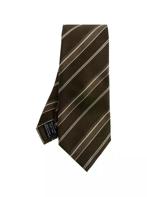 TOM FORD Diagonal-stripe Silk Tie