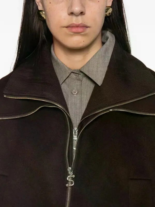 Sportmax Spxemiro Zip-fastening Drawstring Jacket