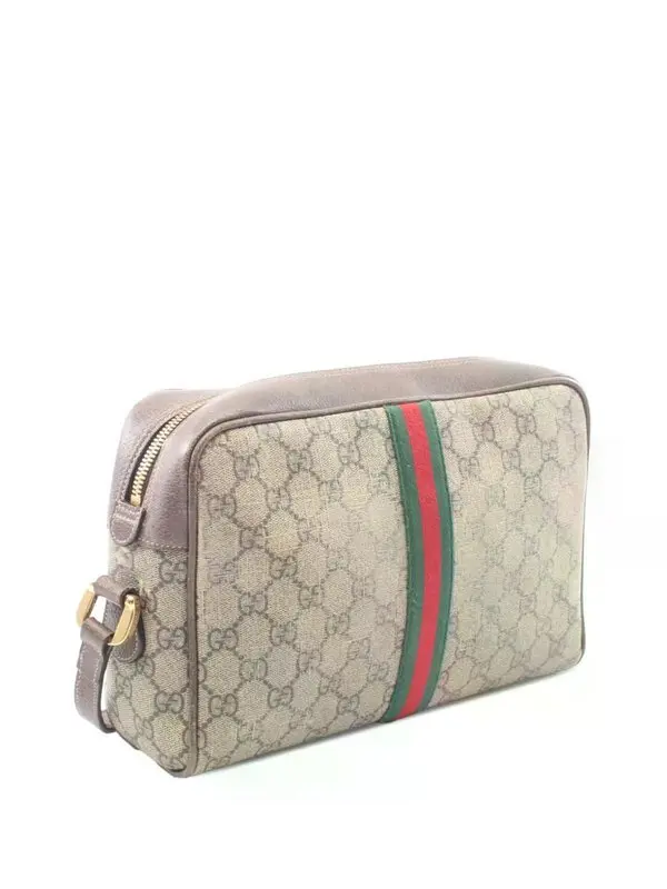 Gucci 2000-2015 Gg Supreme Ophidia Crossbody Bag - Neutrals