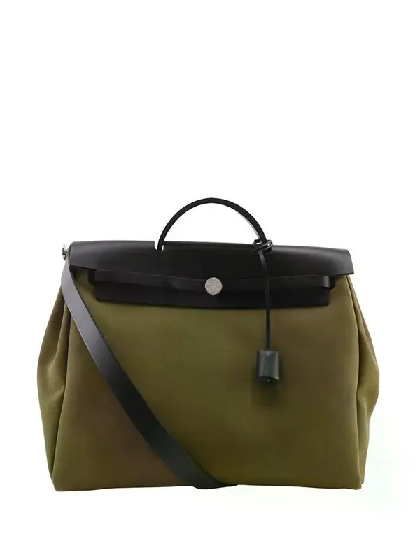 Hermès 2020 Toile Herbag Zip 39 Satchel
