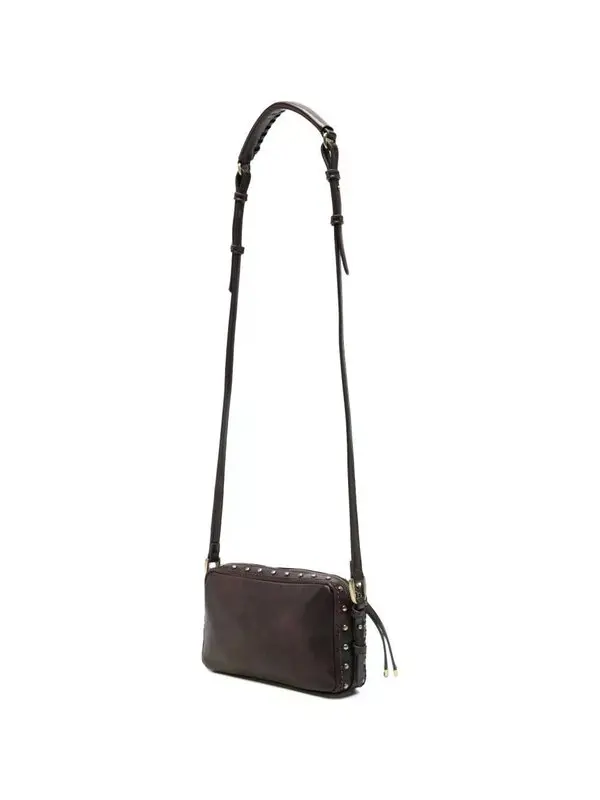 CAFÈNOIR Stud-embellished Logo-plaque Crossbody Bag