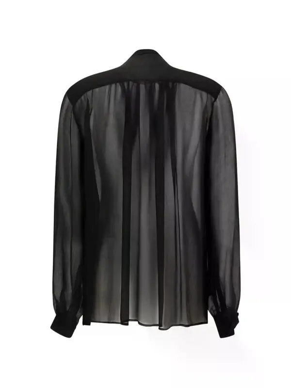 LARDINI Bow-neck Blouse