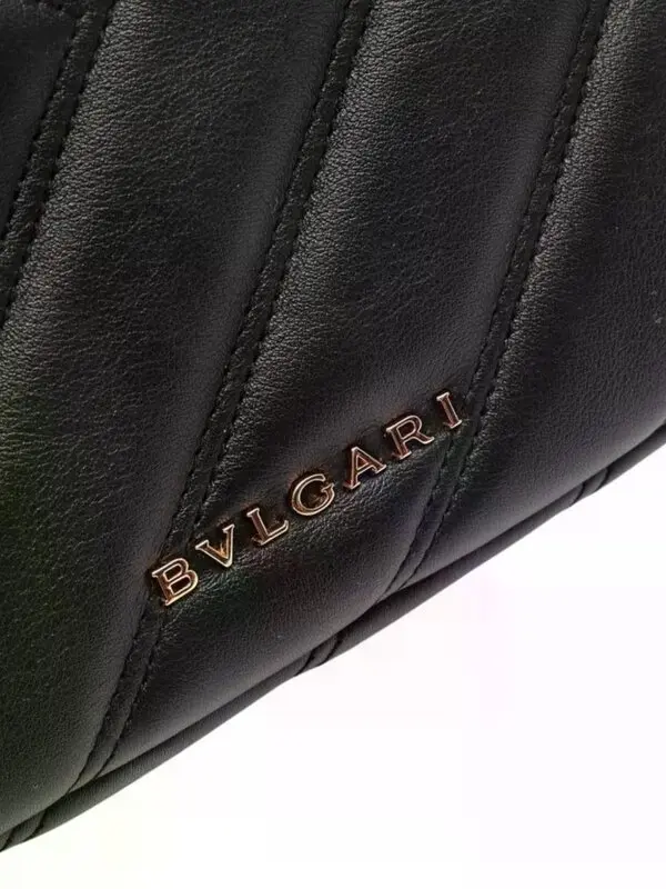 BVLGARI 2000-2026 Leather Serpenti Cabochon Backpack