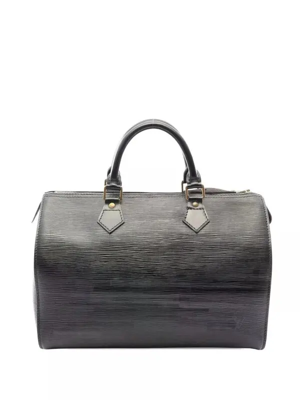 LOUIS VUITTON 1994 Epi Speedy 30 Boston Bag - Black