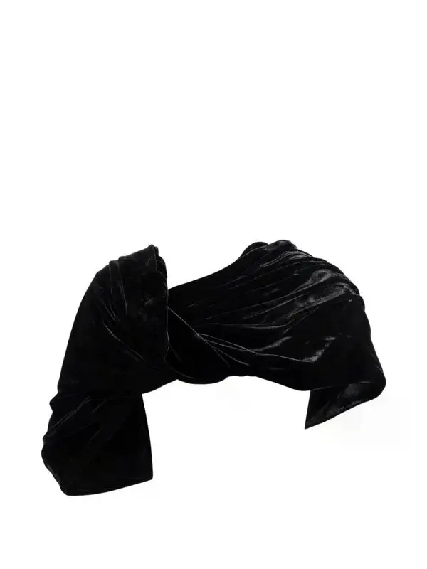 Rick Owens Twist Donut Scarf