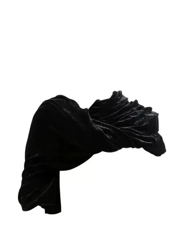 Rick Owens Twist Donut Scarf