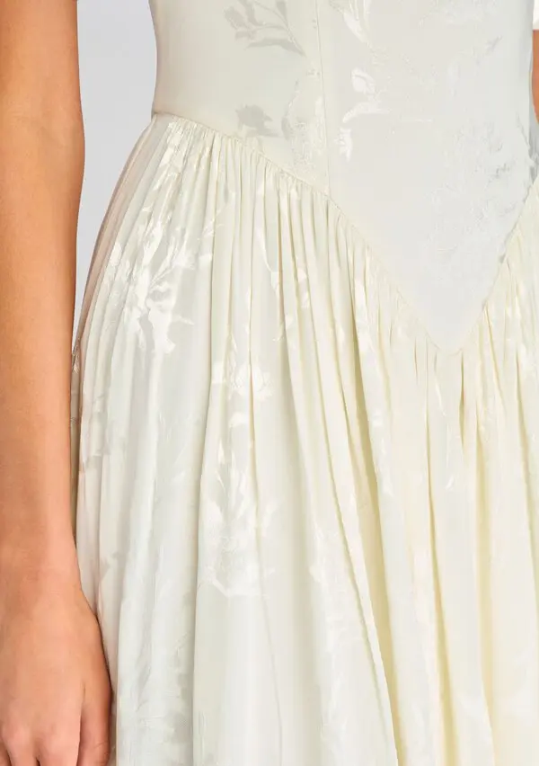 Hemant & Nandita Rasa Corset Midi Dress