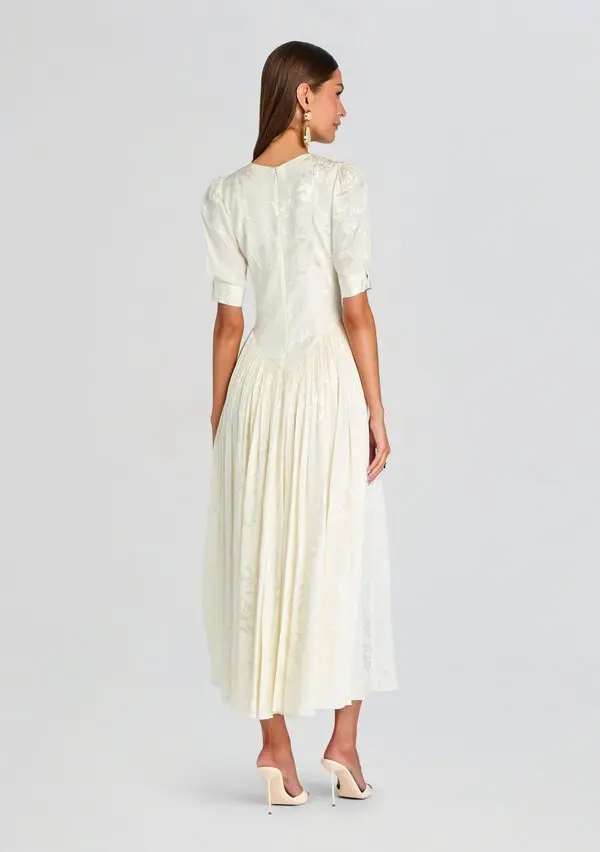 Hemant & Nandita Rasa Corset Midi Dress