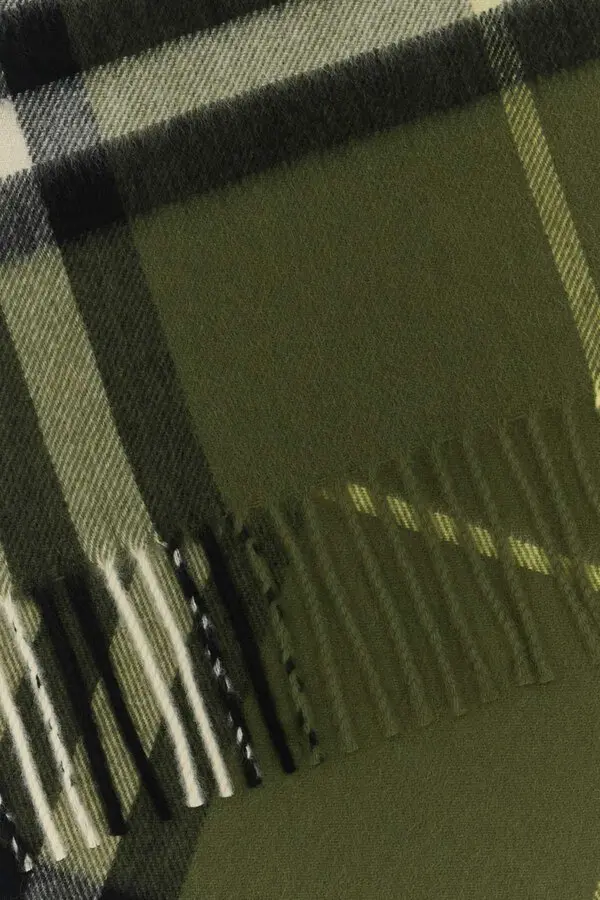 Burberry Embroidered Cashmere Scarf