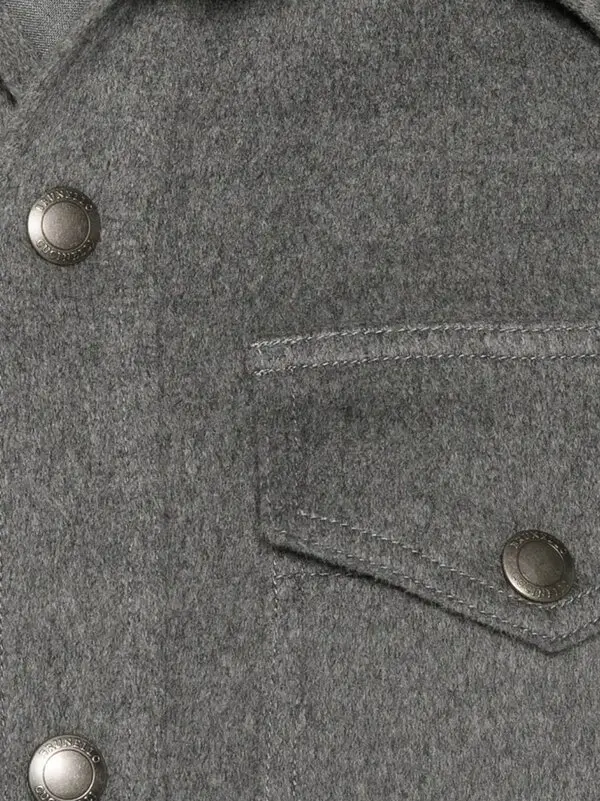 Brunello Cucinelli Outerwear Lightweight Virgin Wool Cloth Shirt