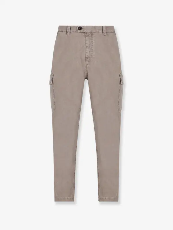 Brunello Cucinelli Dyed Cotton Trousers