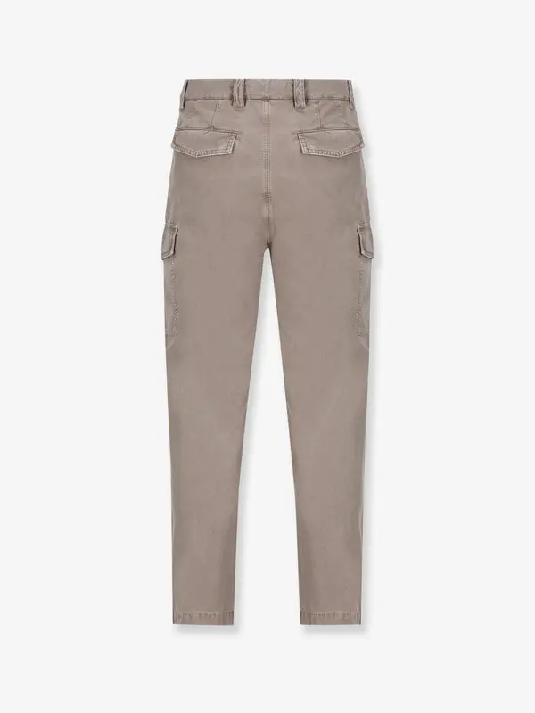 Brunello Cucinelli Dyed Cotton Trousers