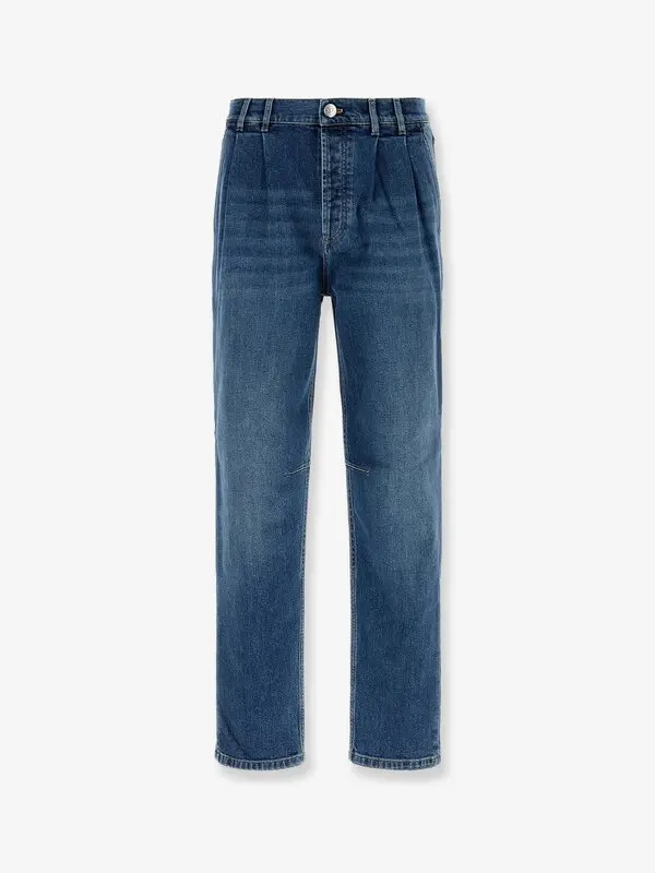Brunello Cucinelli Iconic Fit Comfort Cotton Jeans