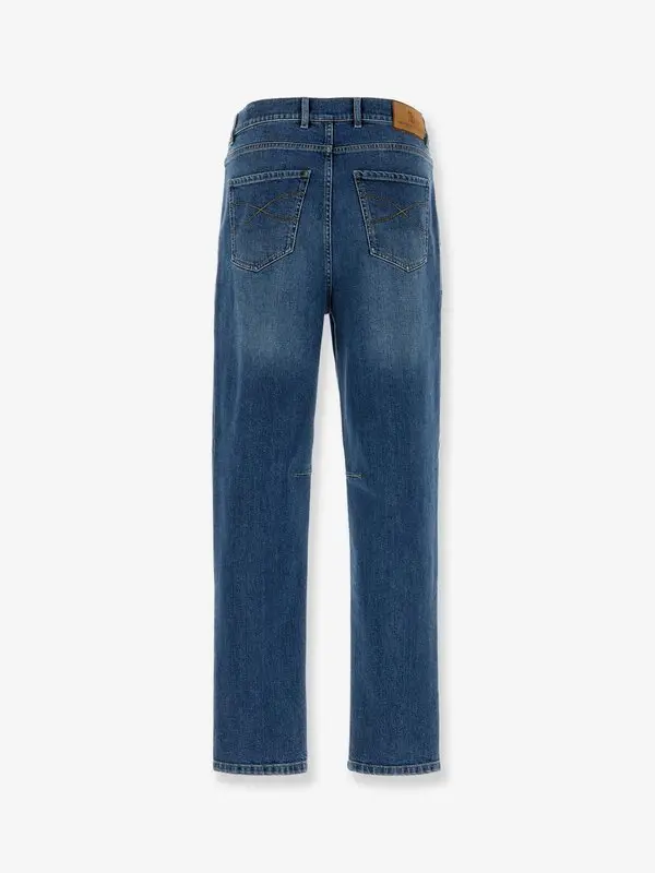 Brunello Cucinelli Iconic Fit Comfort Cotton Jeans