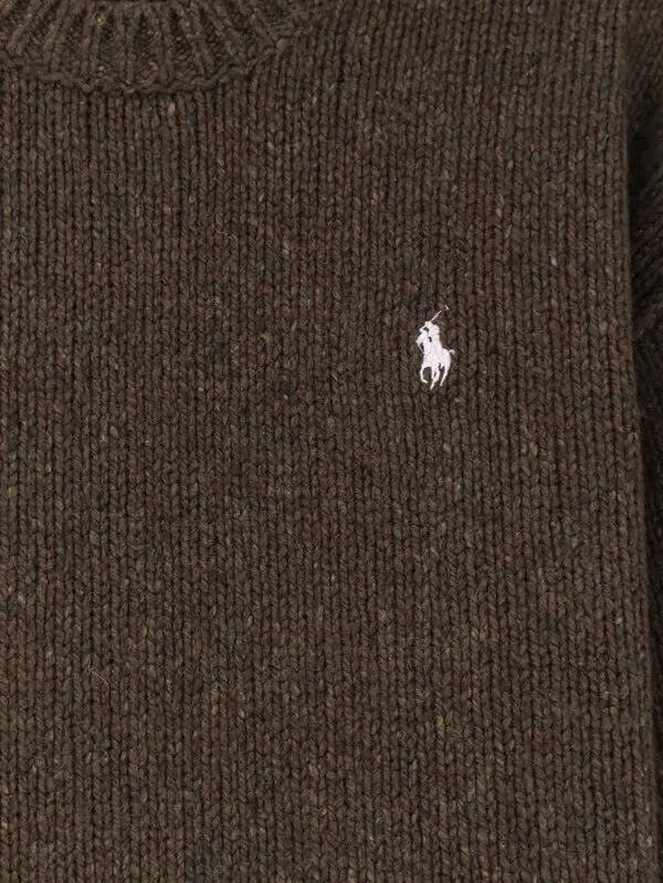 Polo Ralph Lauren Melange Wool Blend Sweater
