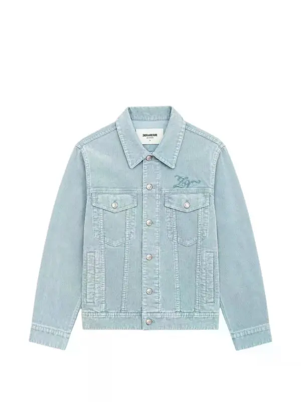 Zadig&Voltaire Bases Corduroy Jacket - Blue