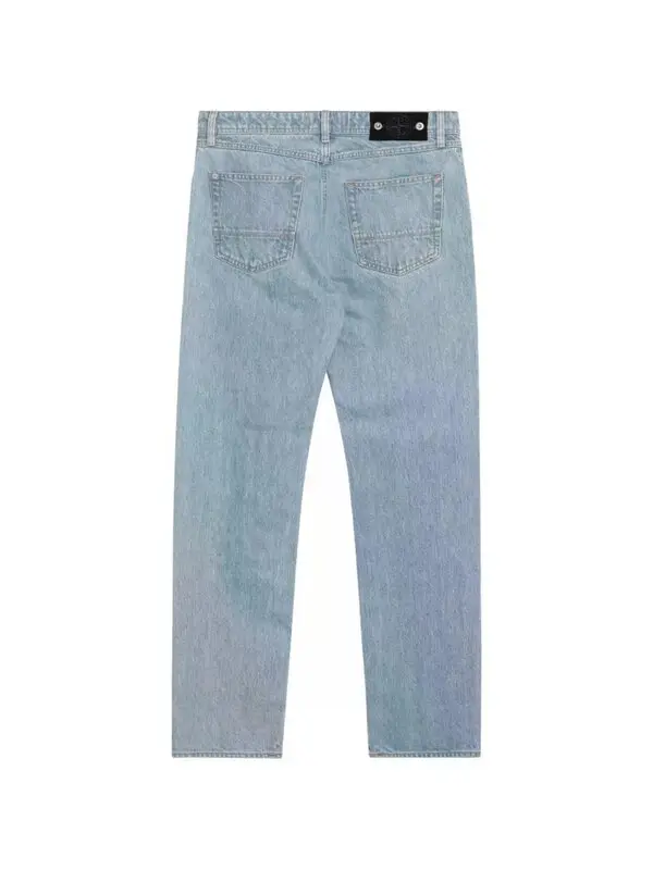 Stone Island Light-wash Straight-leg Jeans