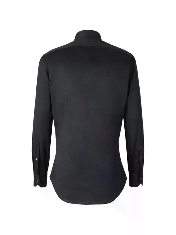 FRAY Piqué Long-sleeve Shirt