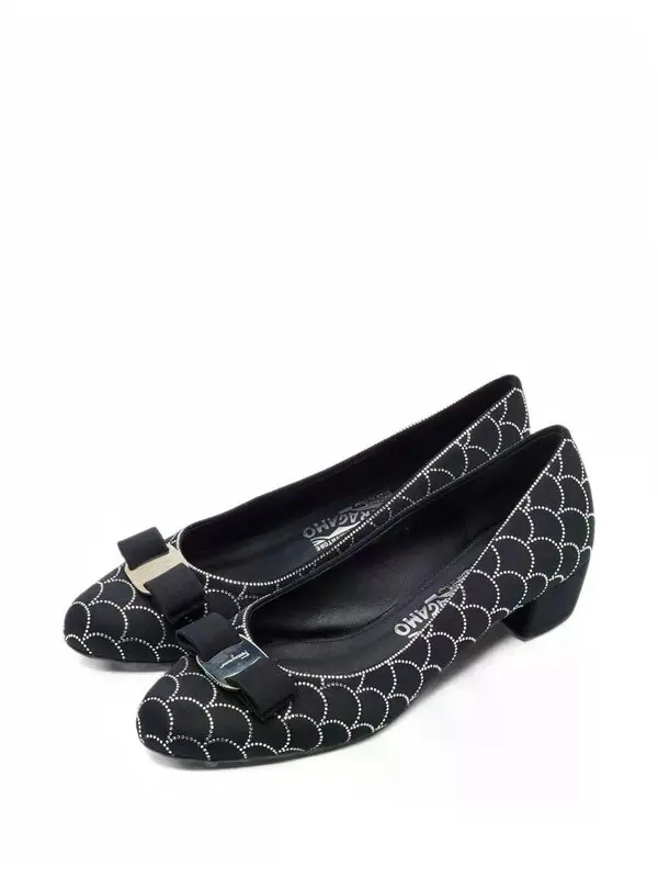 FERRAGAMO Vara Bow Heeled Pumps