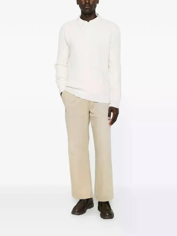 AMARANTO Ribbed-knit Sweater