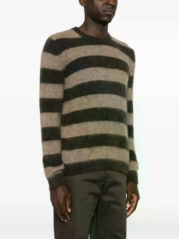 AMARANTO Horizontal-stripe Sweater