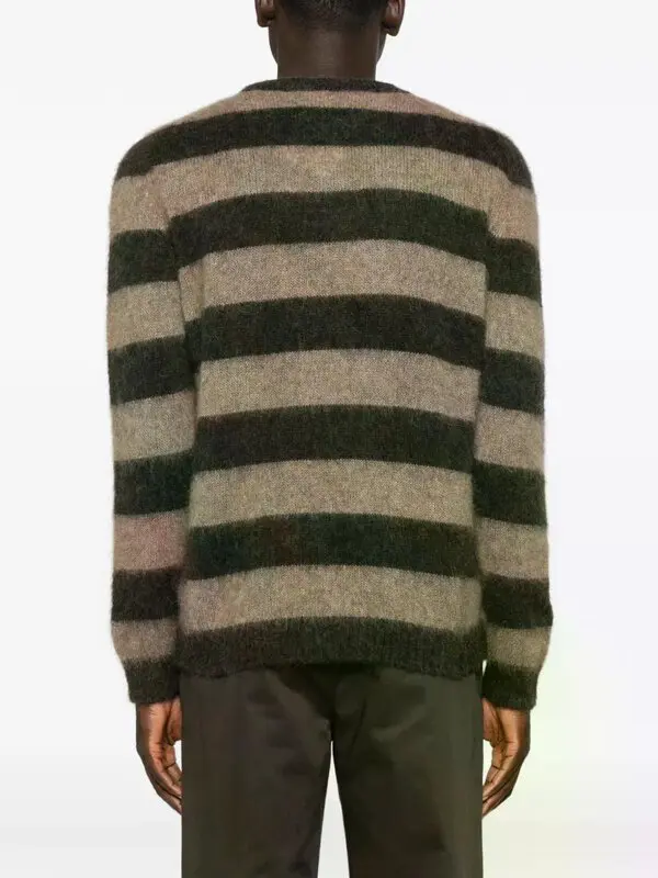 AMARANTO Horizontal-stripe Sweater