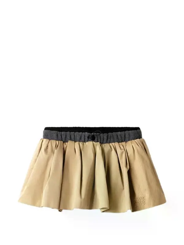 Miu Miu Chino Miniskirt