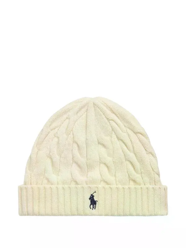 Polo Ralph Lauren Cable-knit Wool-cashmere Beanie
