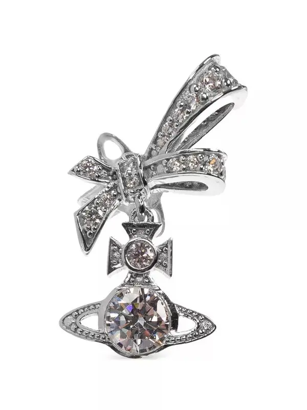 VIVIENNE WESTWOOD Angelique Orb Earrings - Silver