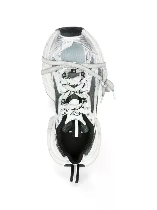 Balenciaga 3xl Gradient Sneakers In Black/grey/white