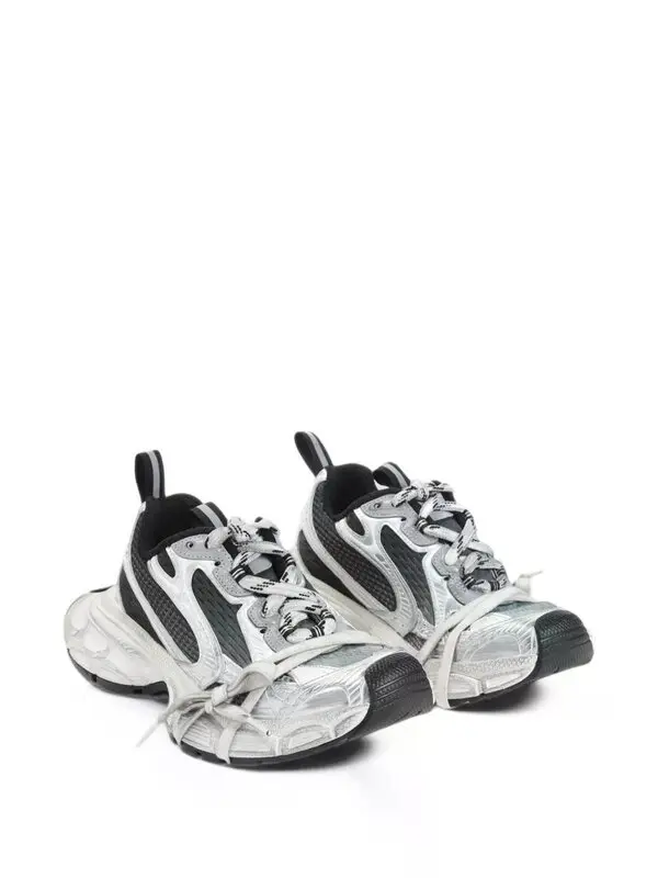 Balenciaga 3xl Gradient Sneakers In Black/grey/white